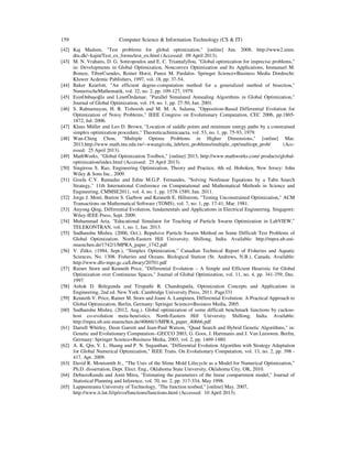 ESSENTIAL MODIFICATIONS ON BIOGEOGRAPHY-BASED OPTIMIZATION ALGORITHM | PDF