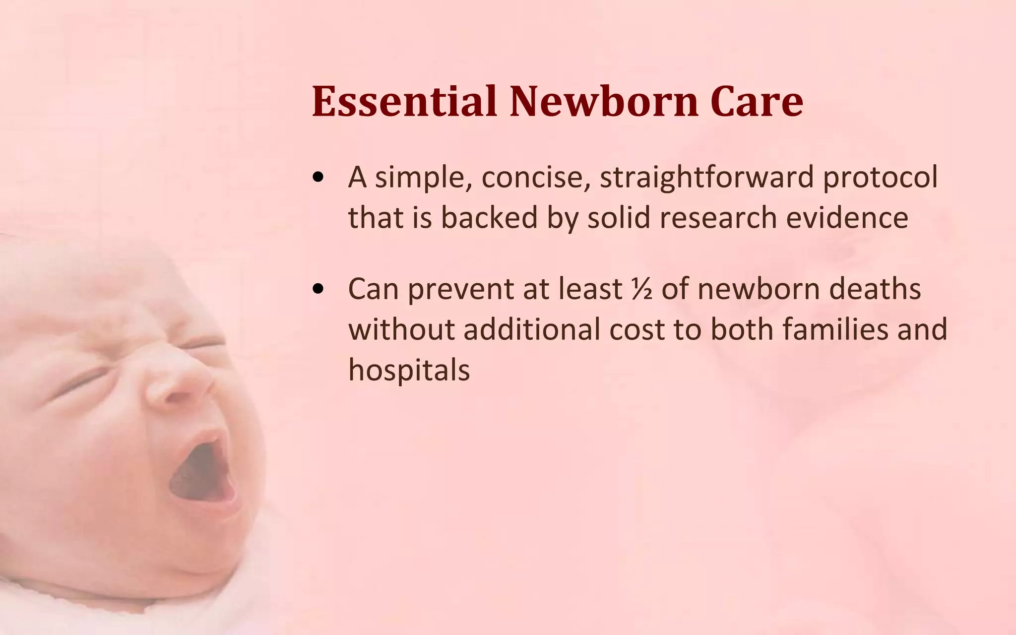 Essential newborn care | PPTX