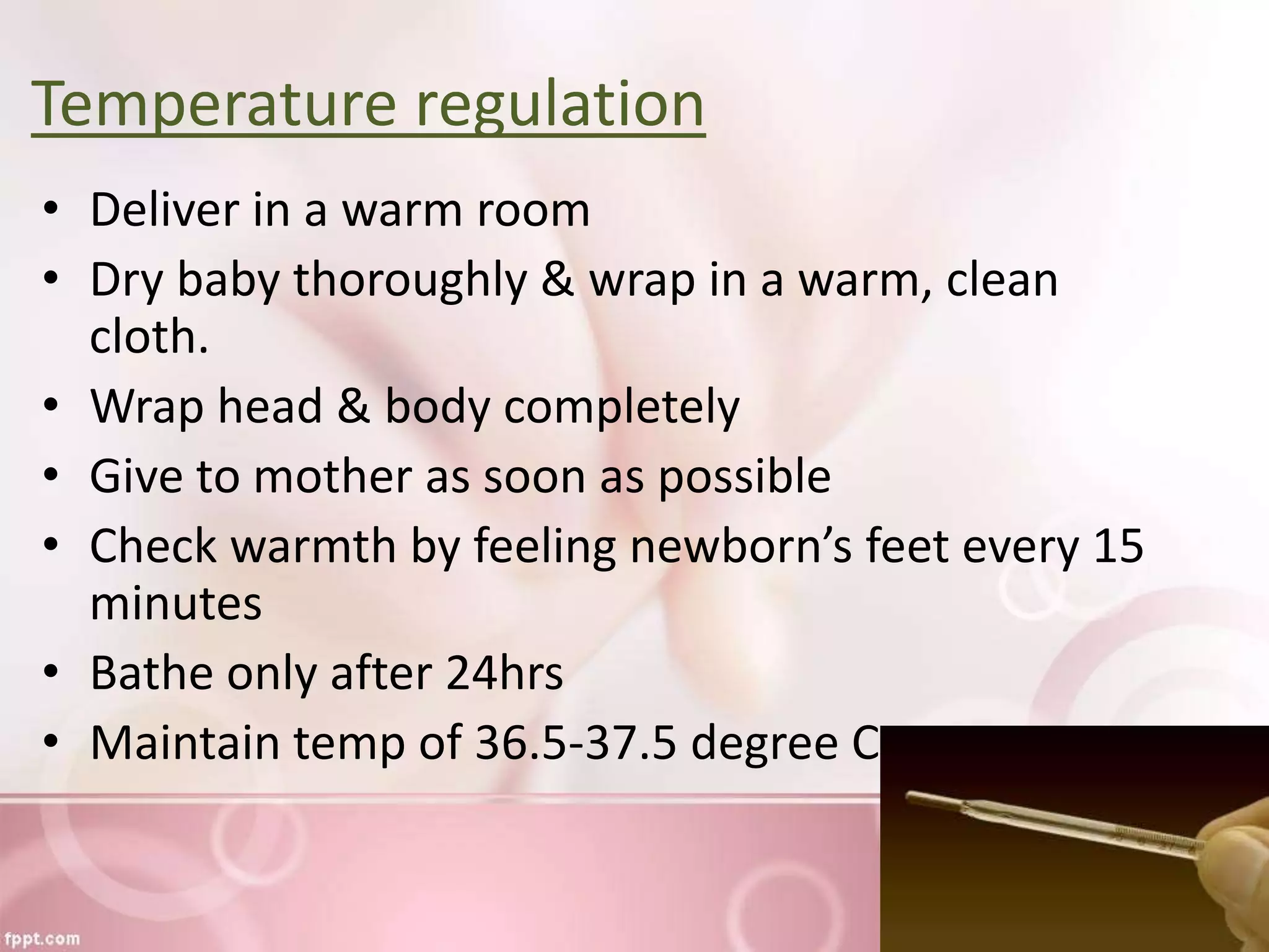 Essential newborn care | PPTX