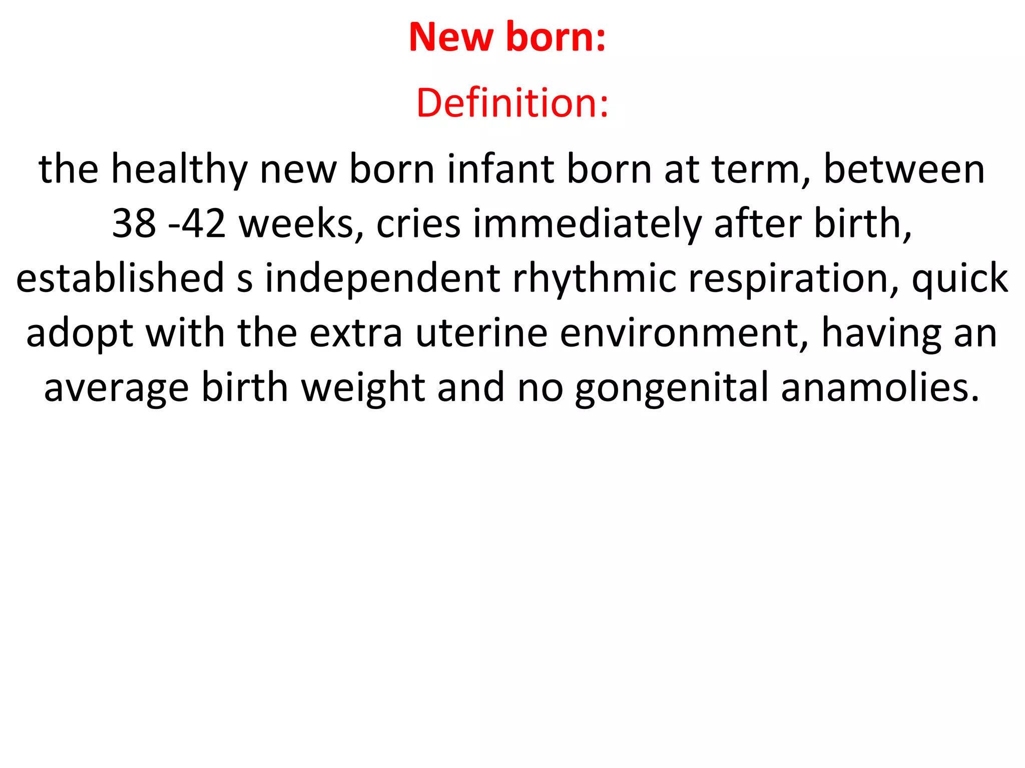 Essential new born care | PPT | Pregnancy | Reproductive Health