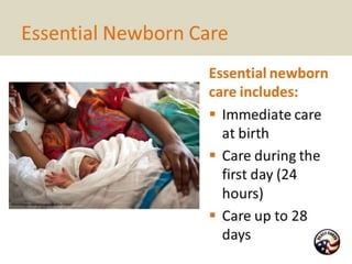 Essential new born care | PPTX