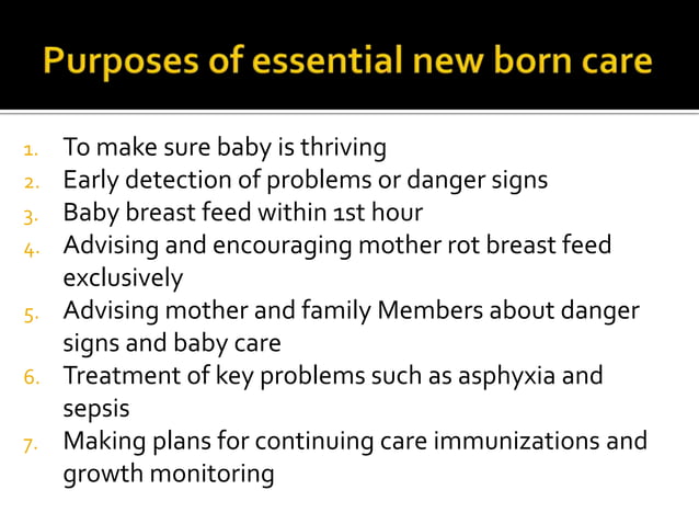 Essential Newborn Care | PPT