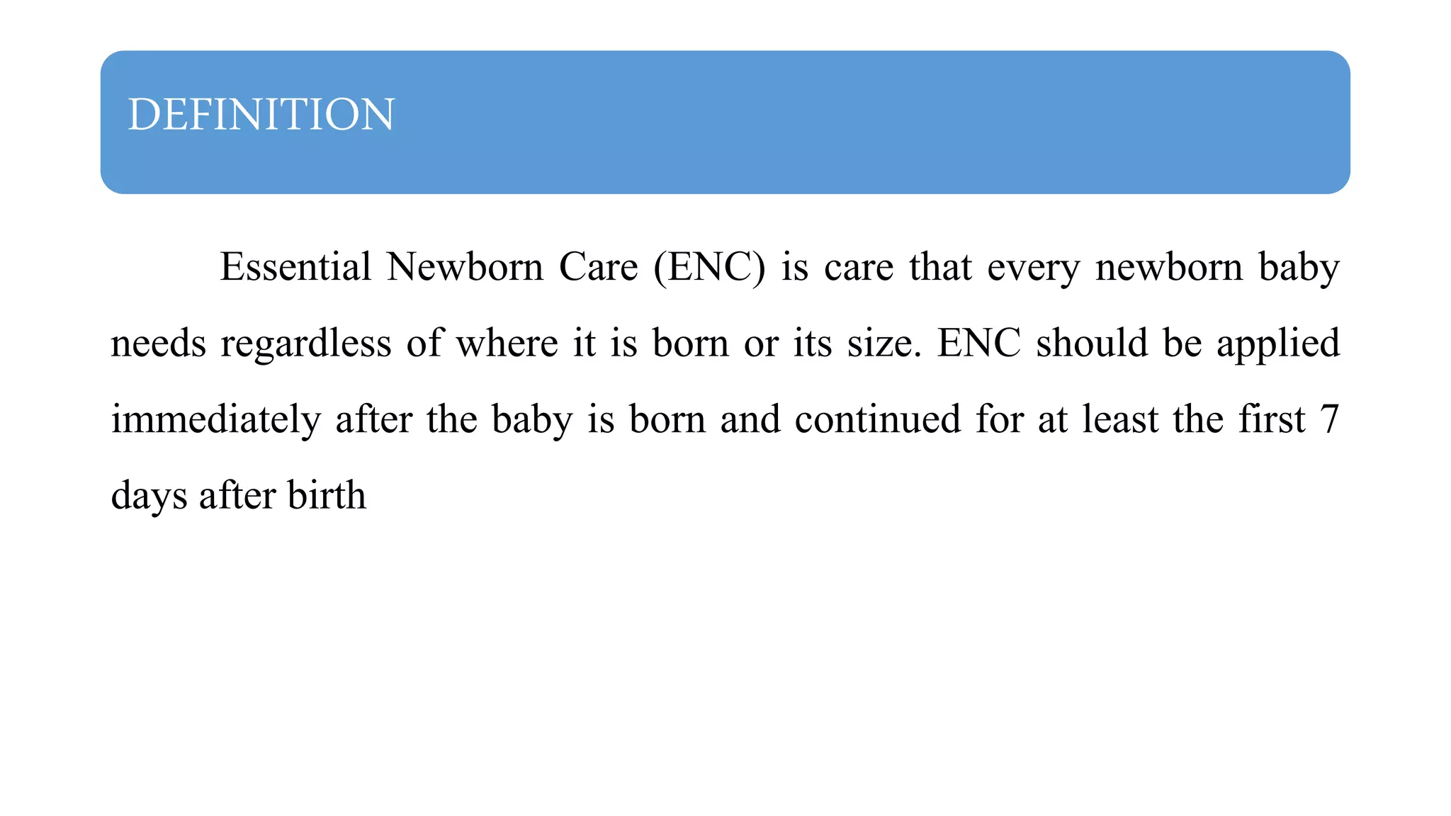Essential newborn care | PPTX