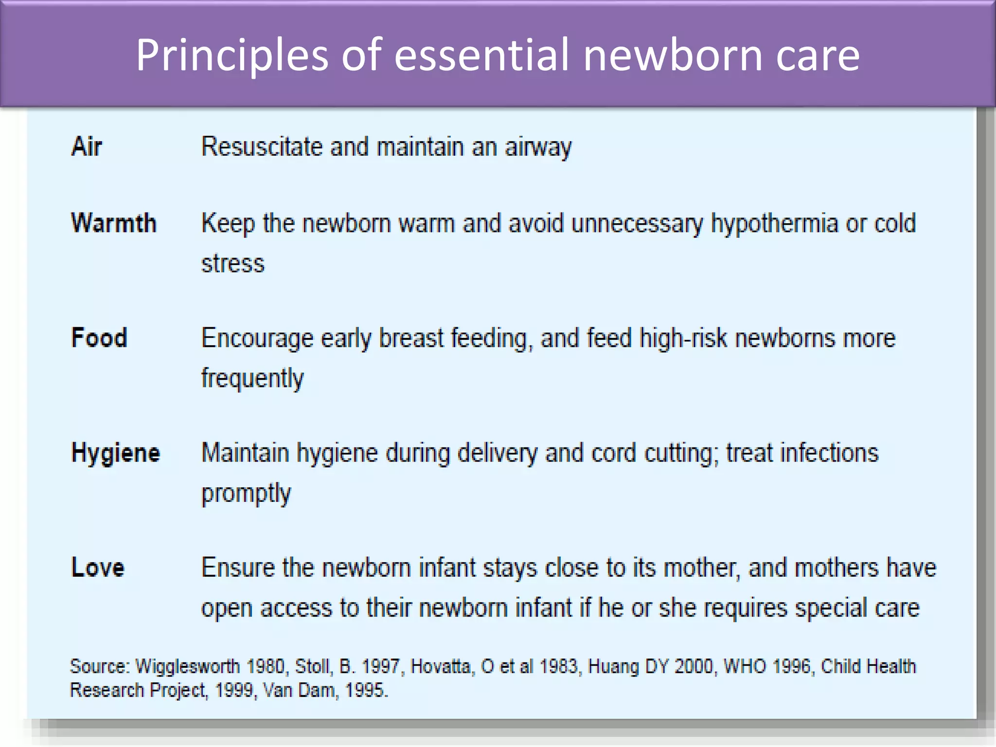 Essential Newborn Care | PPTX