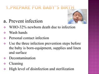 Essential newborn care for 3 rd year bsc | PPTX
