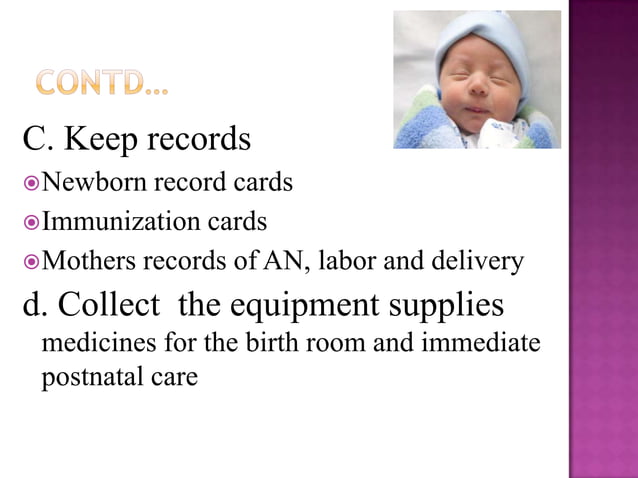 Essential newborn care for 3 rd year bsc | PPTX