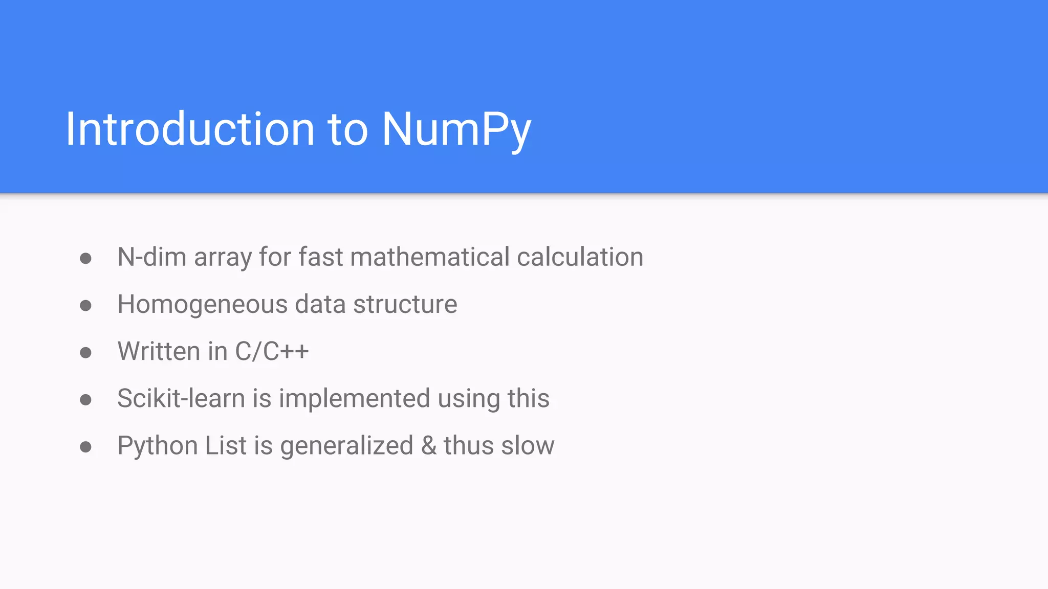 Essential NumPy By ZekeLabs | PPT