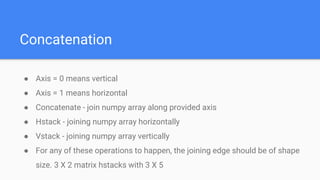 Essential NumPy By ZekeLabs | PPT