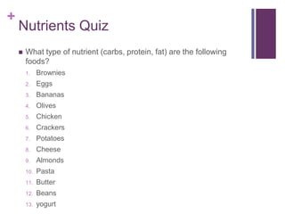 Essential nutrients pp | PPTX