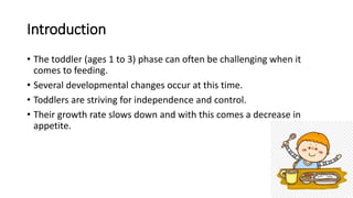 Nutrition in Toddlers | PPTX