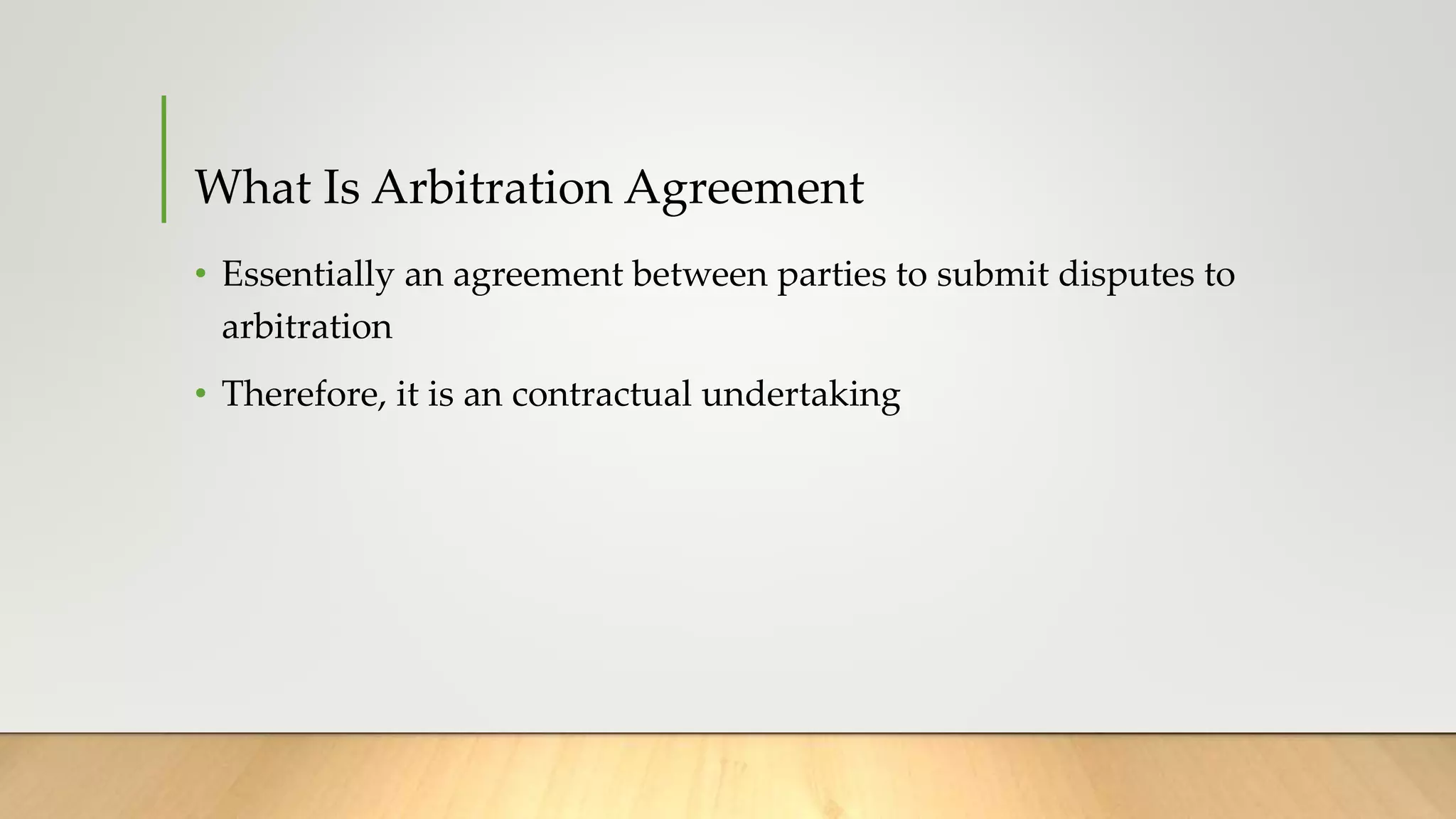 Essential of arbitration agreement | PDF | Law