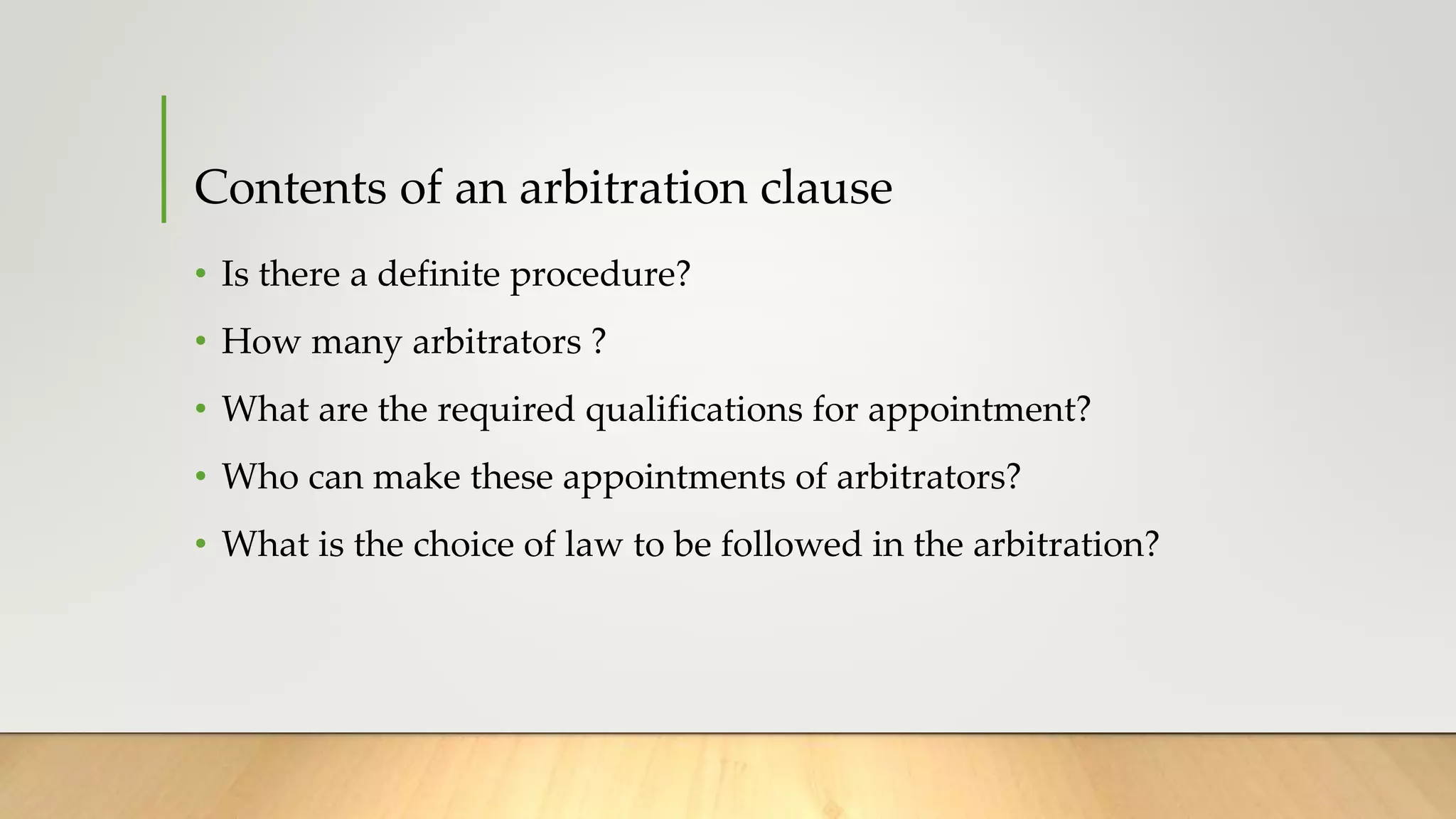 Essential of arbitration agreement | PDF | Law