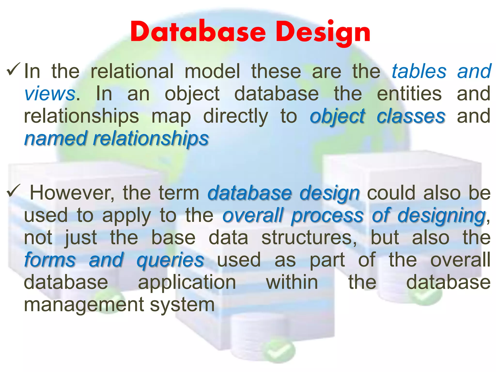 Database Design | PPTX