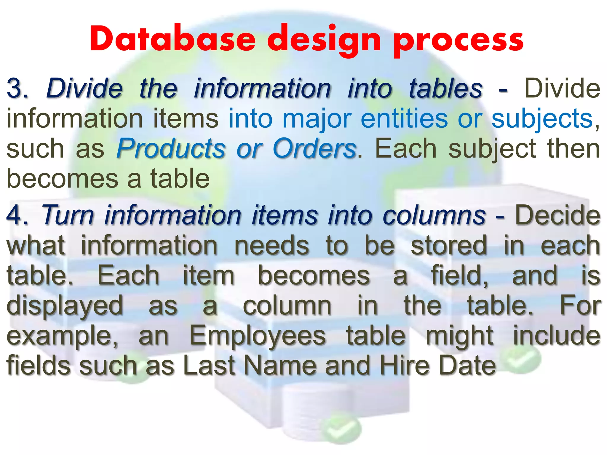 Database Design | PPTX
