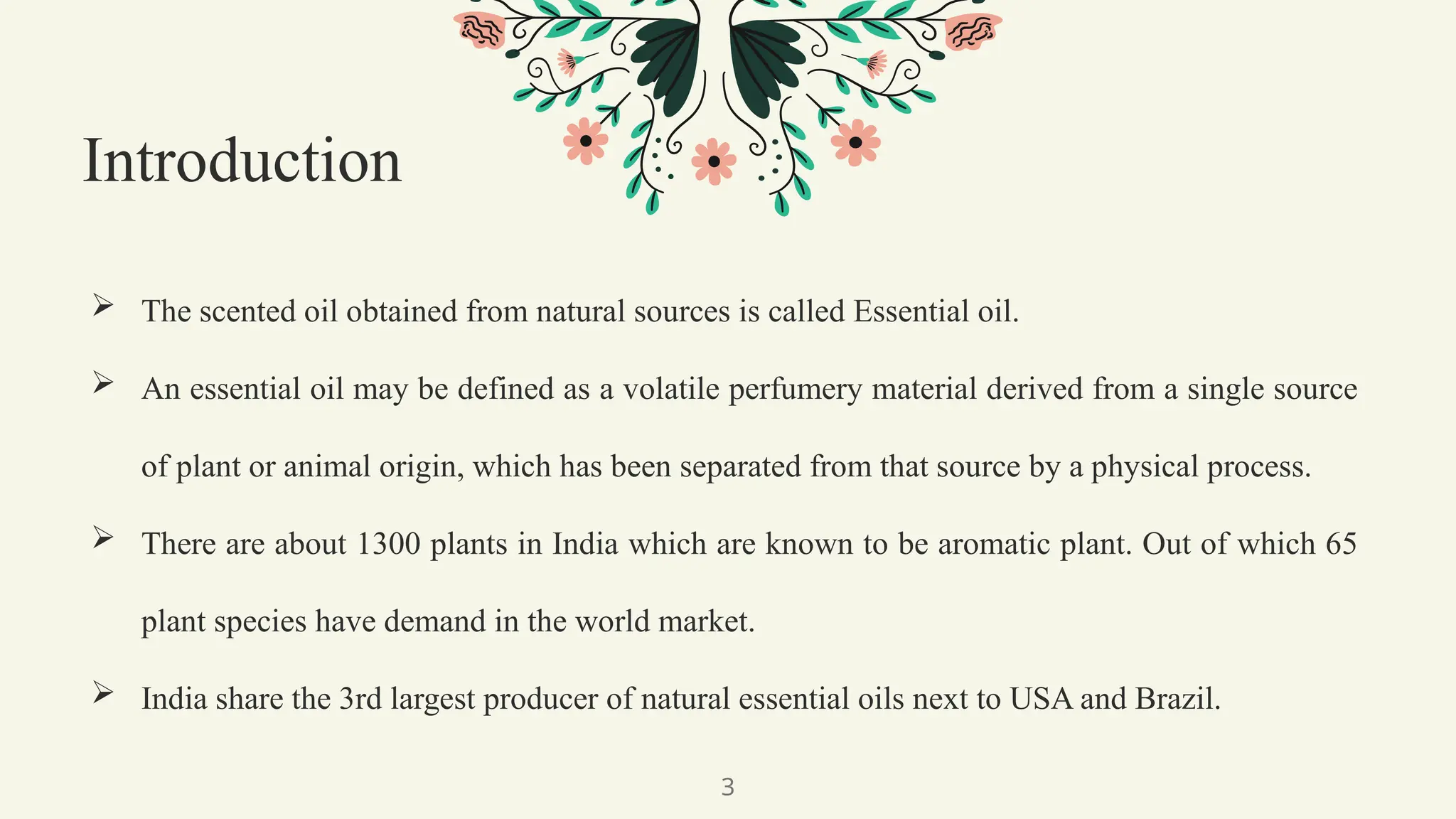 essential oil extraction methods-aromatic crops | PPT