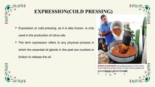 essential oil extraction methods-aromatic crops | PPT