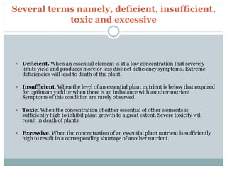 Essential plant nutrients,ppt | PPTX