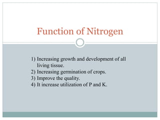 Essential plant nutrients,ppt | PPTX
