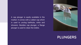 Essential plumbing tools and their uses | PDF