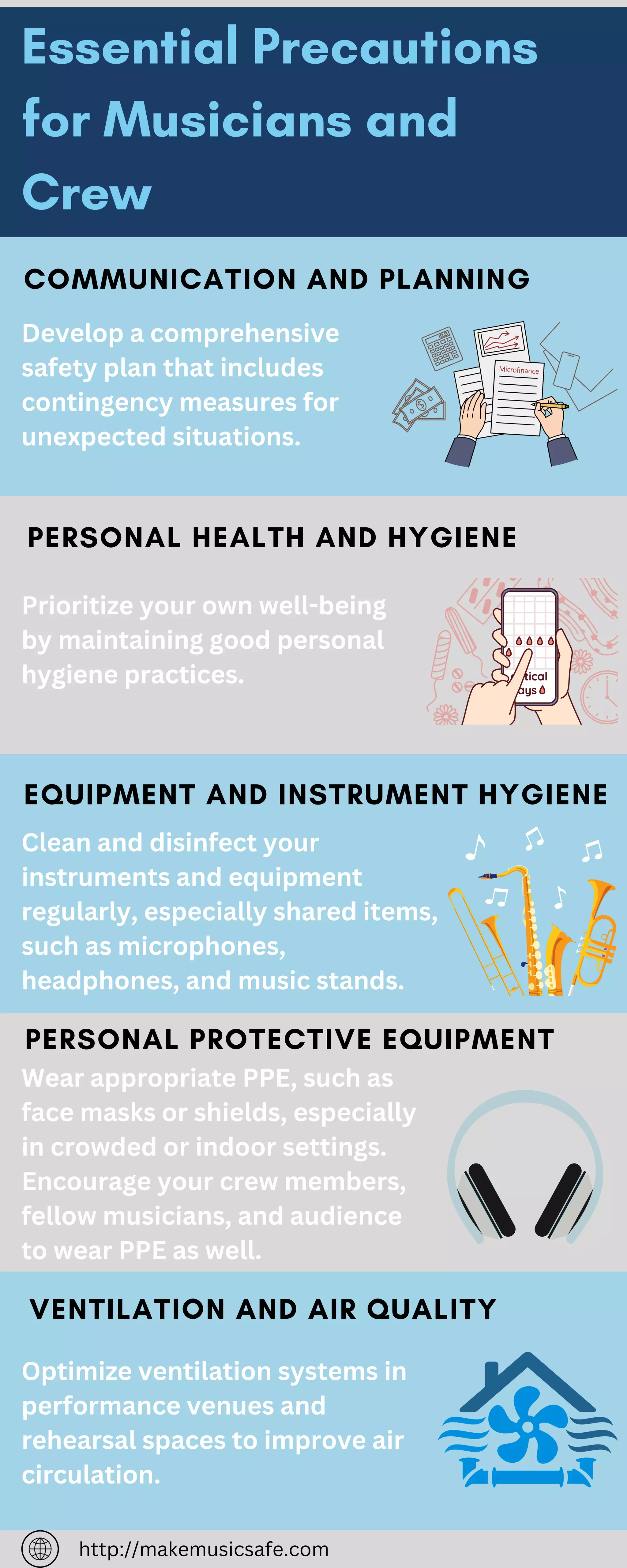 Essential Precautions for Musicians and Crew | PDF