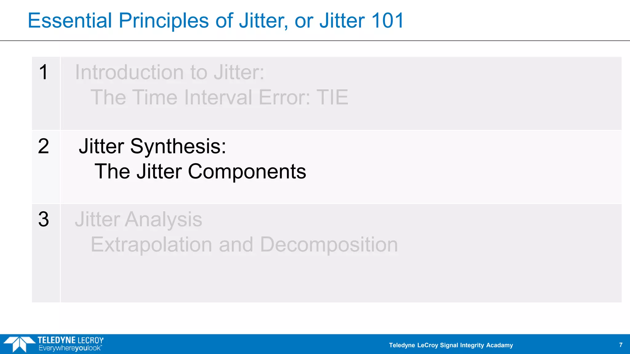 Essential principles of jitter part 2 the components of jitter | PDF