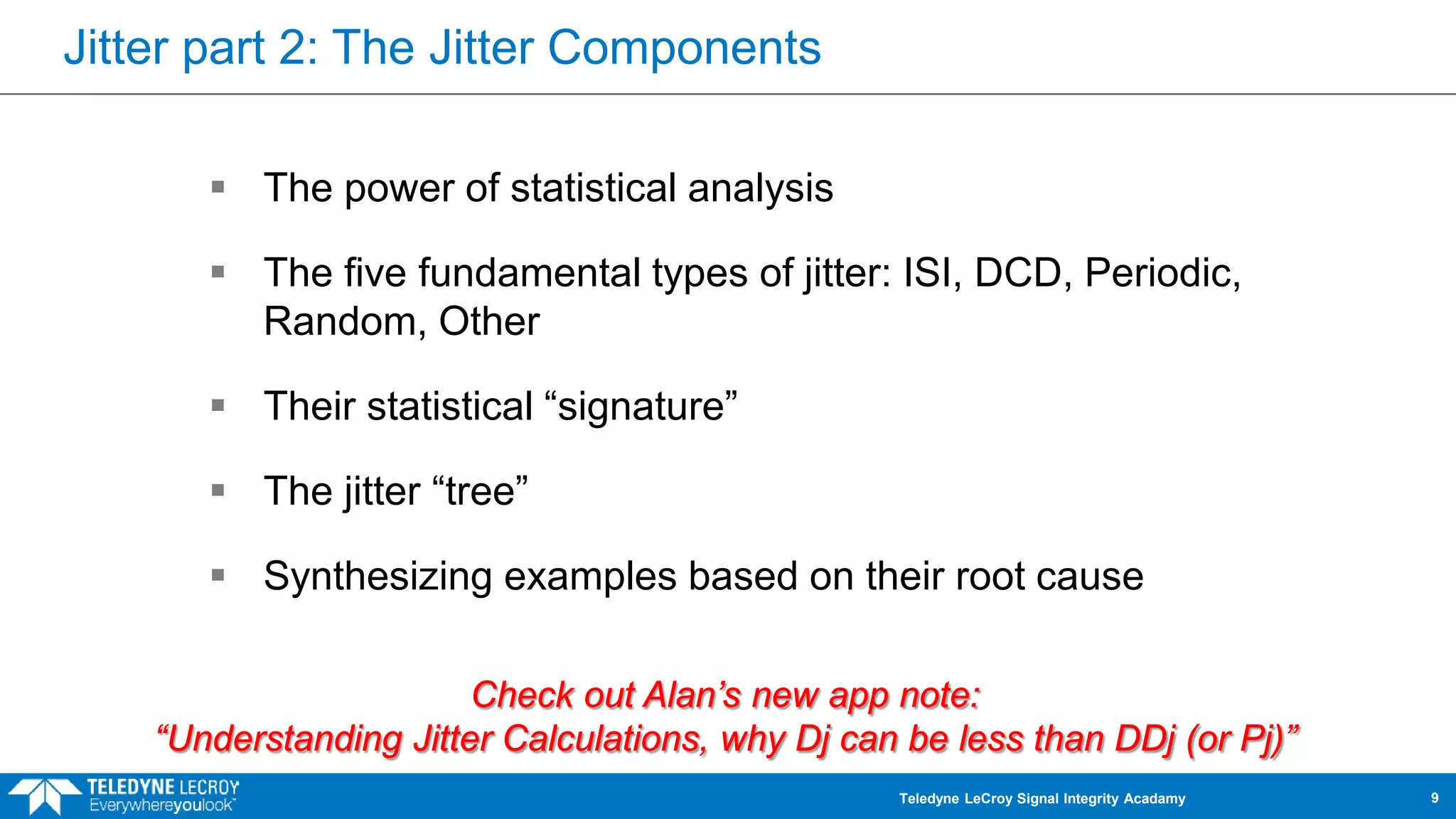 Essential Principles Of Jitter Part 2 The Components Of Jitter Pdf