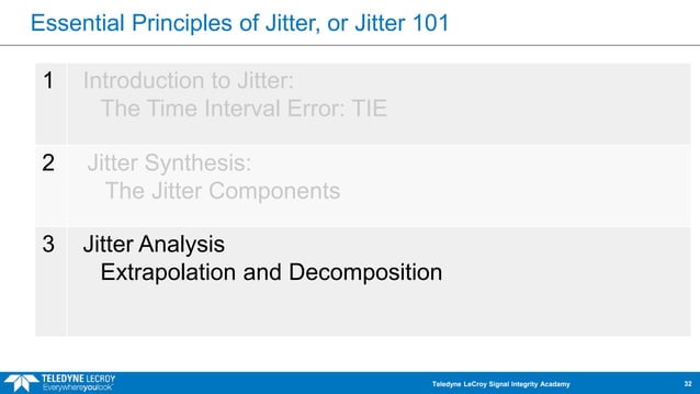 Essential principles of jitter part 2 the components of jitter | PDF