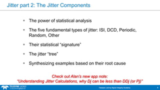 Essential principles of jitter part 2 the components of jitter | PPT