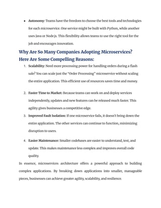 Guide to Spring Boot Microservices Essentials | PDF