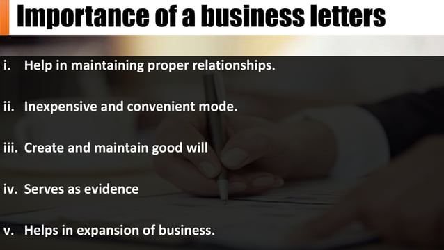 Business Letters and Essential Qualities. | PPTX