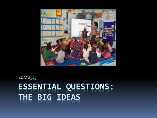 Essential Questions and DOK (Depth of Knowledge | PPTX | Educational ...