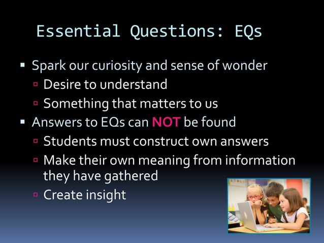 Essential Questions and DOK (Depth of Knowledge | PPTX | Educational ...