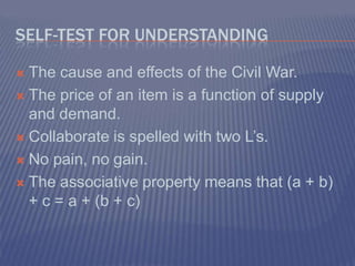 Essential Questions and Enduring Understandings | PPTX