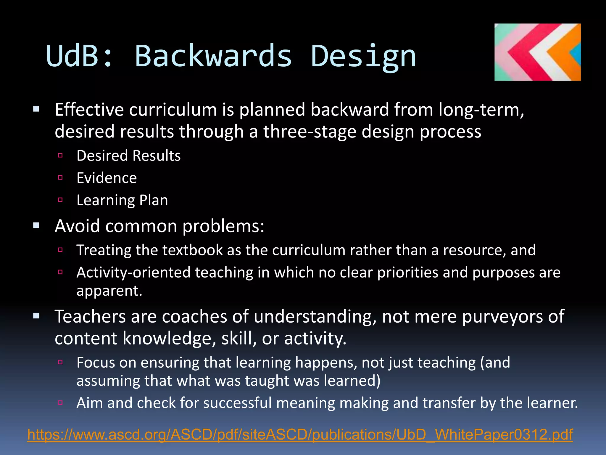 Essential Questions for Enduring Understanding | PPTX