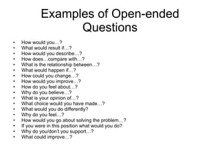 Essential Questions Examples