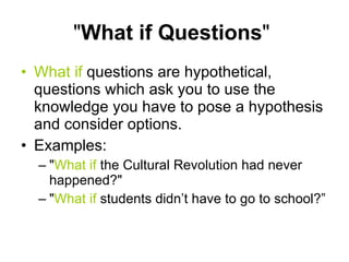 Essential Questions for Students | PPT | Educational Assessment | Education