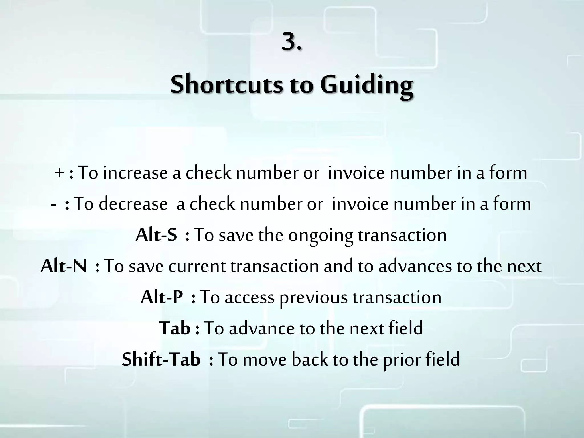 Essential QuickBooks Keyboard Shortcuts You Should Know | PPT