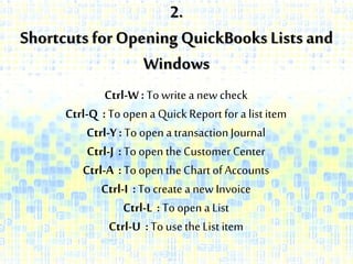 Essential QuickBooks Keyboard Shortcuts You Should Know | PPT