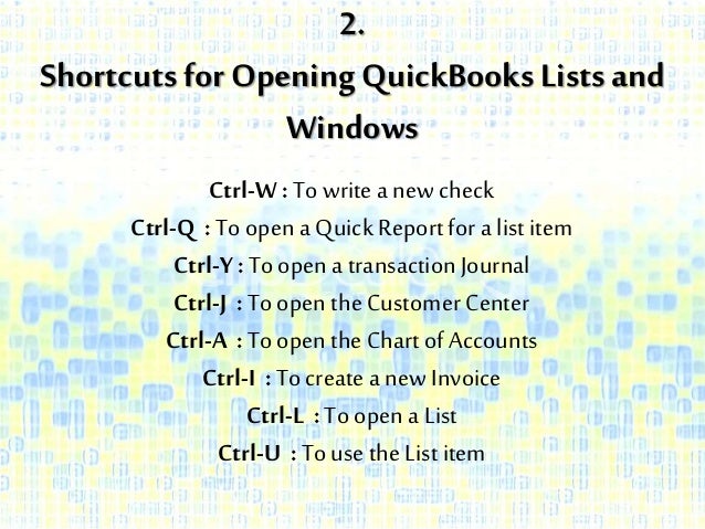 Essential QuickBooks Keyboard Shortcuts You Should Know