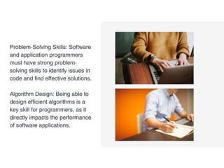 Essential Requirement For a Software and Application Programmer 261399 ...