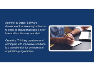 Essential Requirement For a Software and Application Programmer 261399 ...