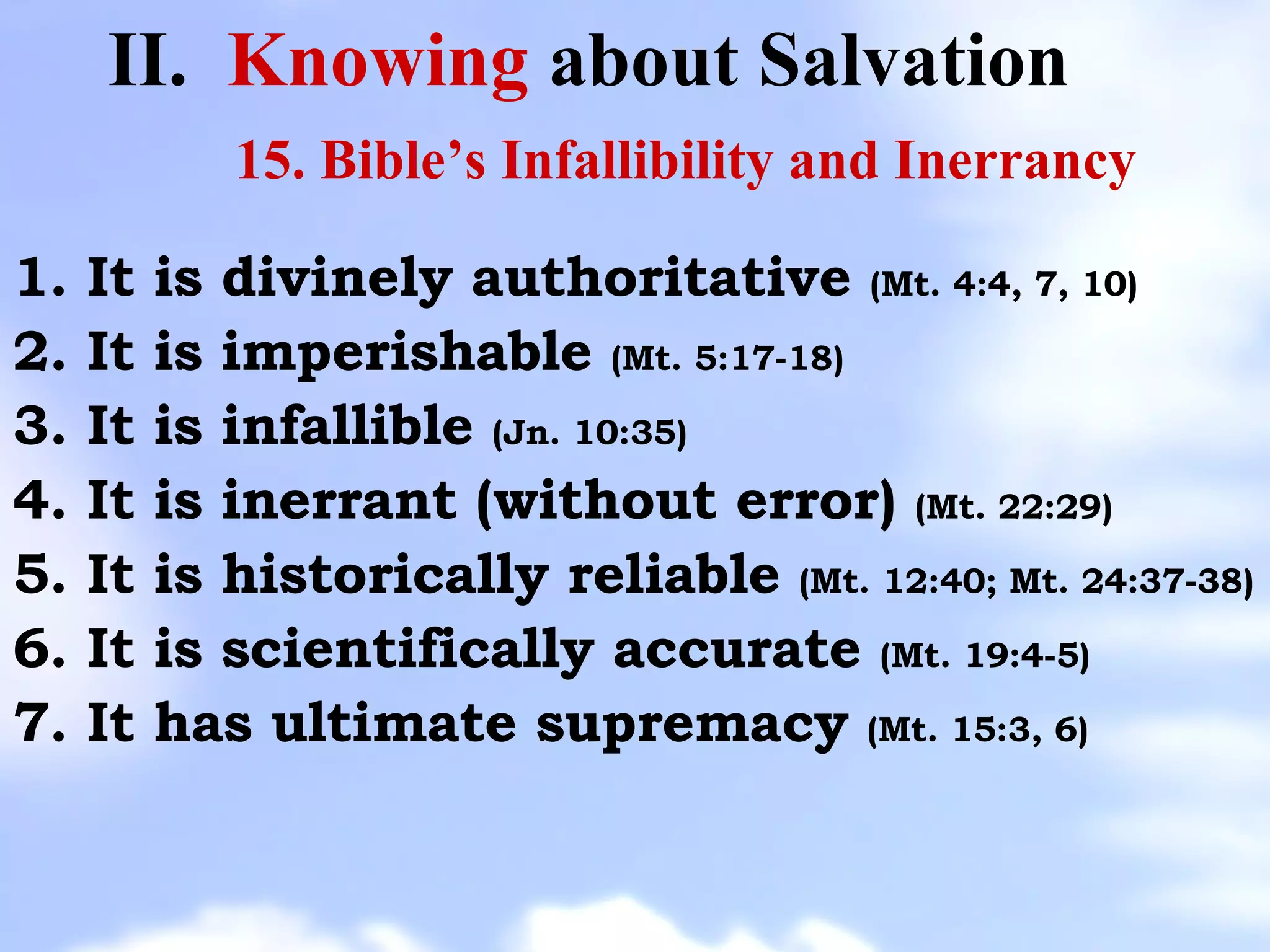 Essentials Of The Faith | PPT