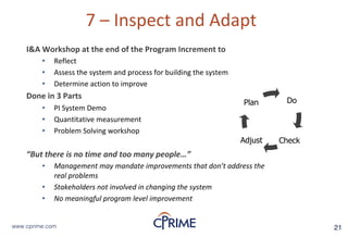 10 Safe Essential Elements to Achieve the Benefits of SAFe | PPT