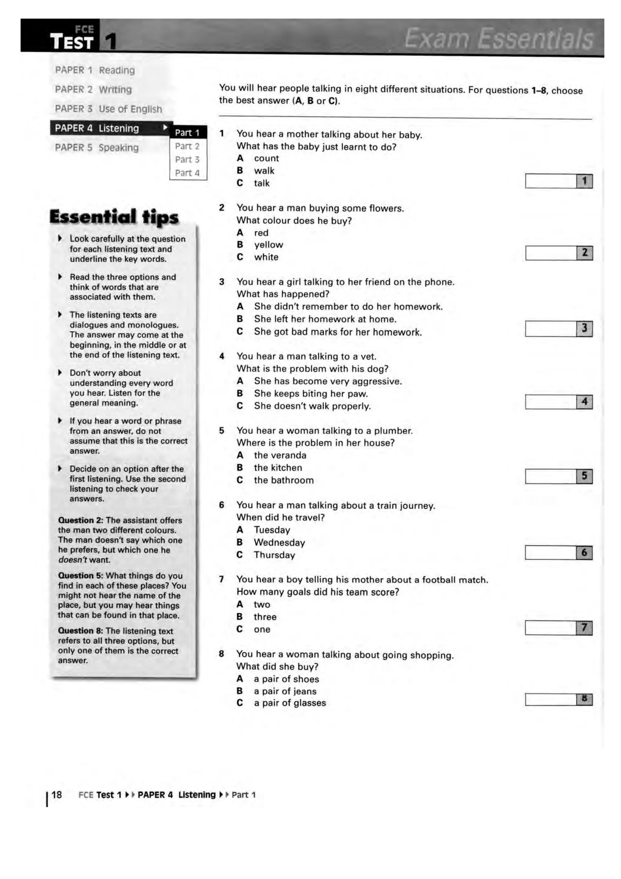 Essentials book exam essentials-fce | PDF