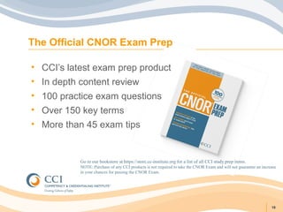 CNOR Trilogy Pt 1: Essentials of Certification | PPT