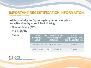 CNOR Trilogy Pt 1: Essentials of Certification | PPT