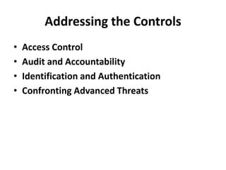 Essential Security Control Implementation in IT | PPT