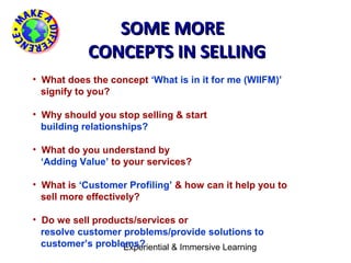 Essential Selling Skills Part Ii | PPT