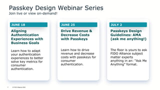 UX Webinar Series: Essentials for Adopting Passkeys as the Foundation ...