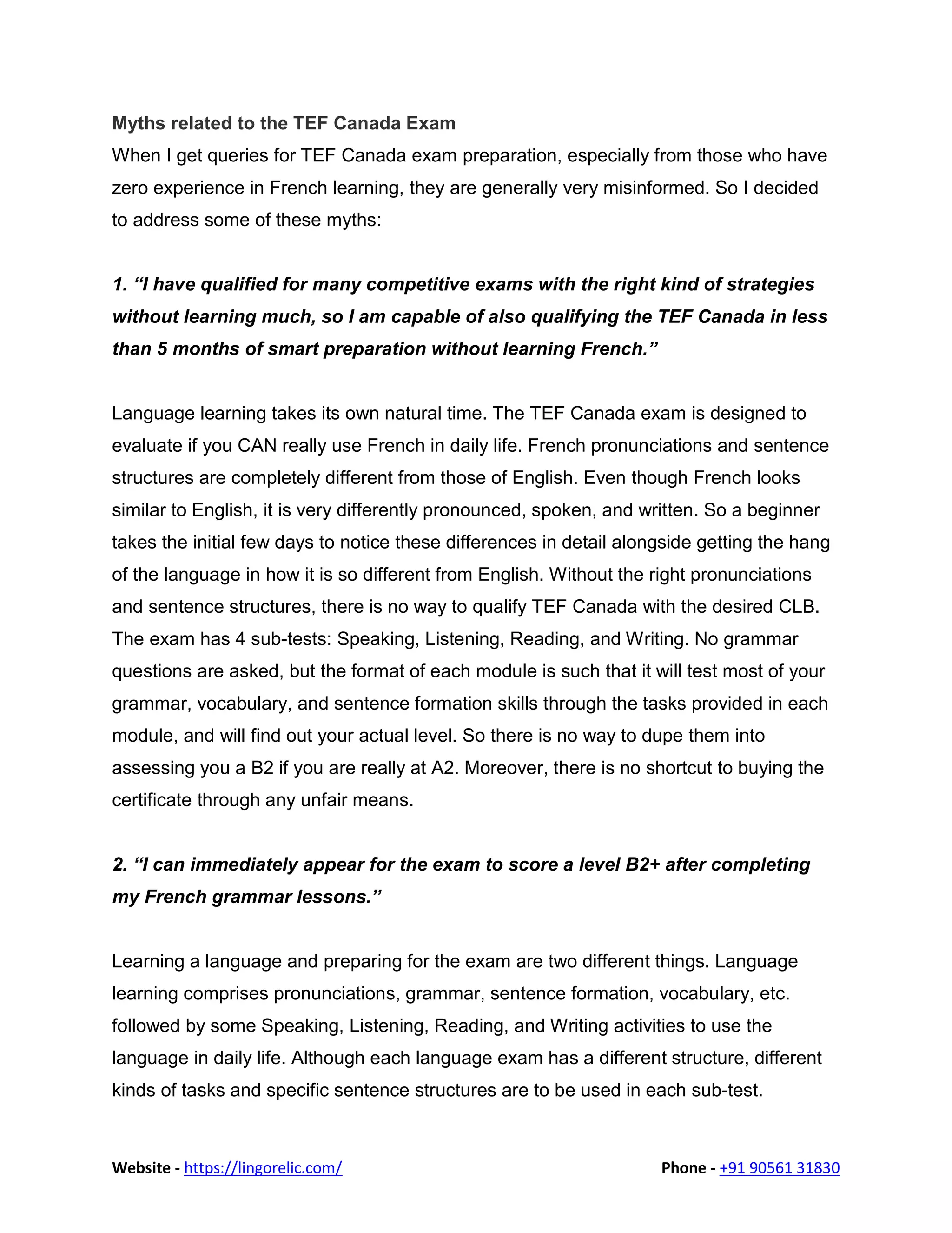 ESSENTIALS FOR TEF CANADA EXAM PREPARATION.pdf